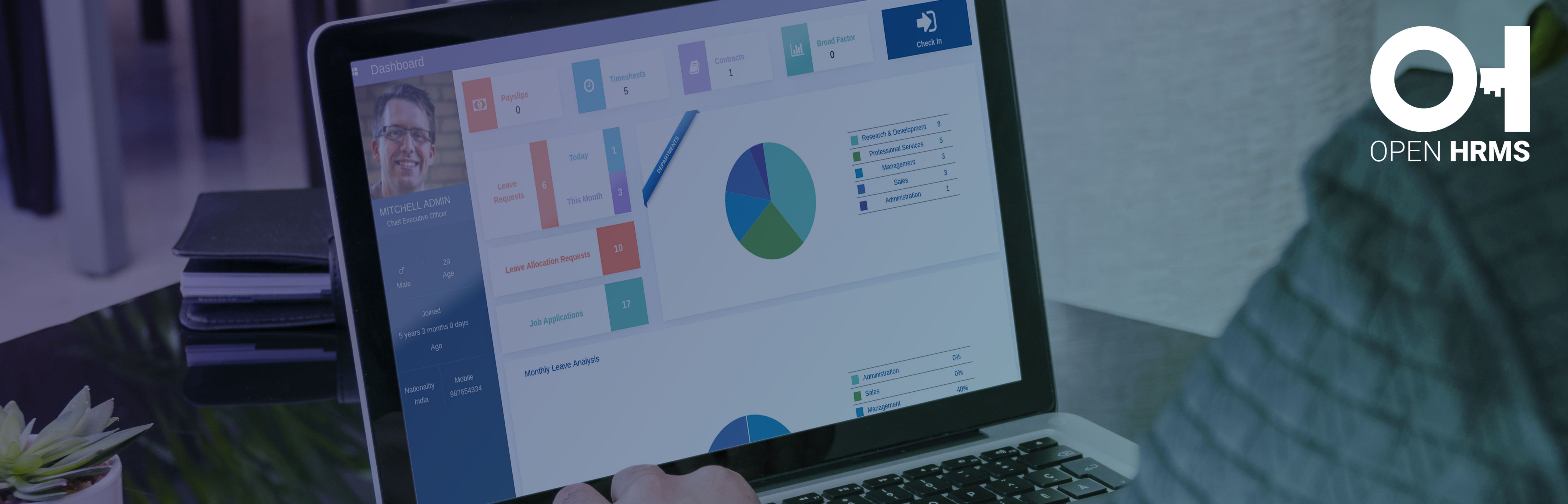 Open HRMS: The Complete HR Software Dashboard