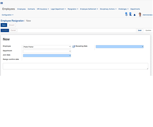 Employee Resignation Management | Open HRMS
