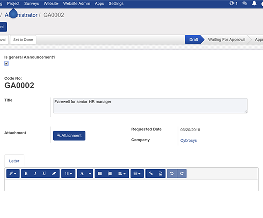 HR Administration | Open HRMS