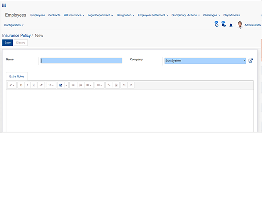 Employee Insurance Management - Open HRMS