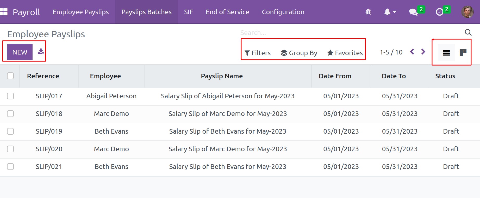 Payroll Management | Open HRMS Book v 16