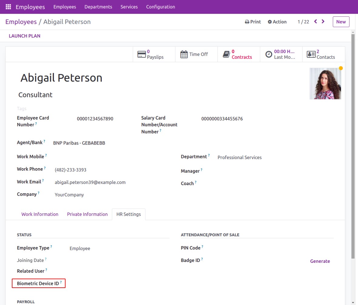Biometric Device Integration | Open HRMS Book v16