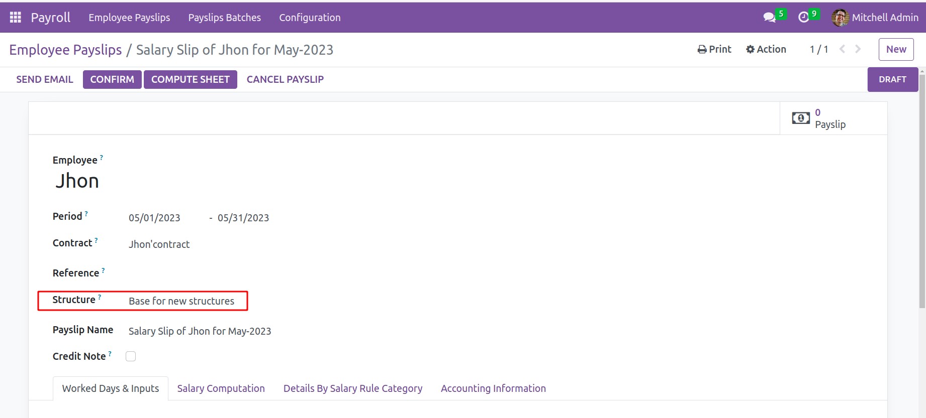 Employee Overtime | Open HRMS Book v16