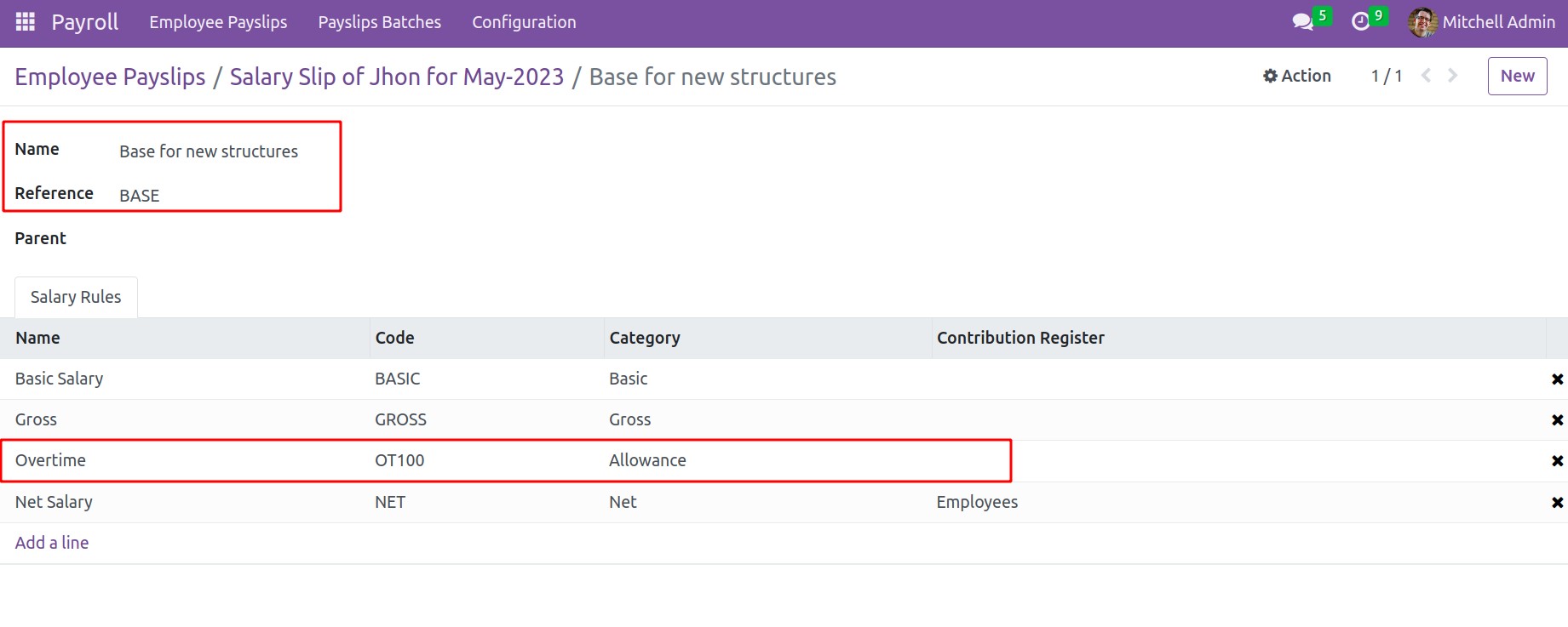 Employee Overtime | Open HRMS Book v16