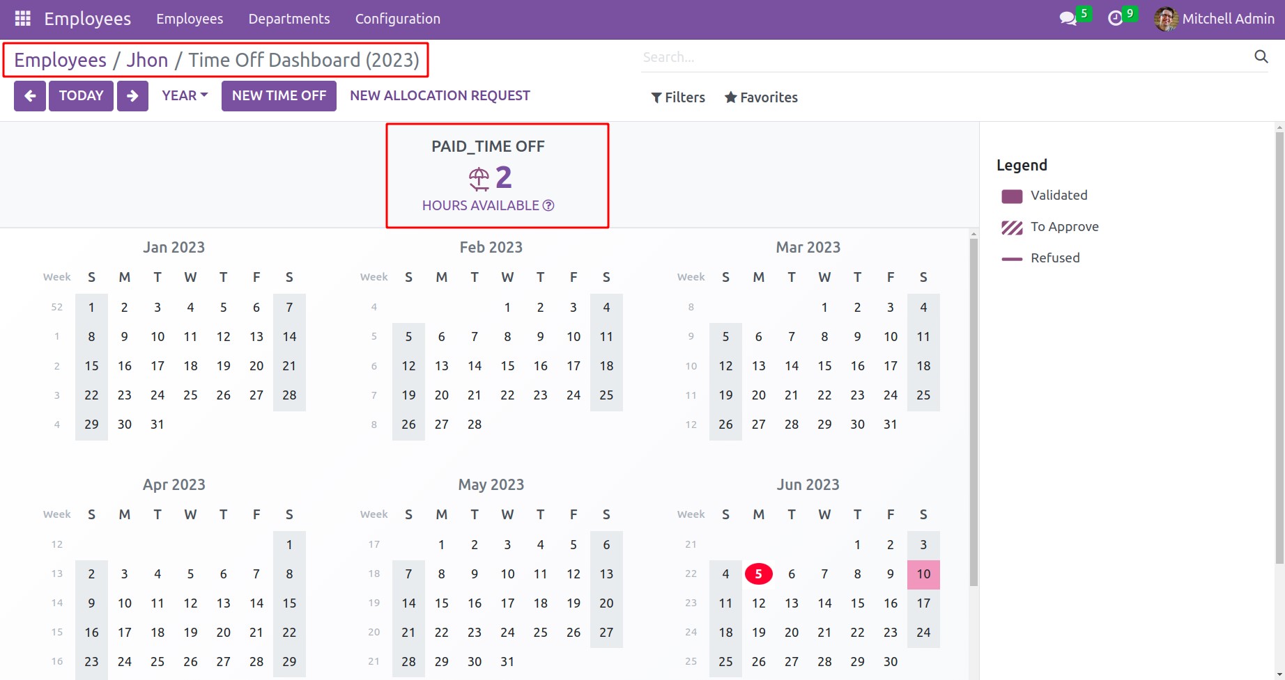 Employee Overtime | Open HRMS Book v16