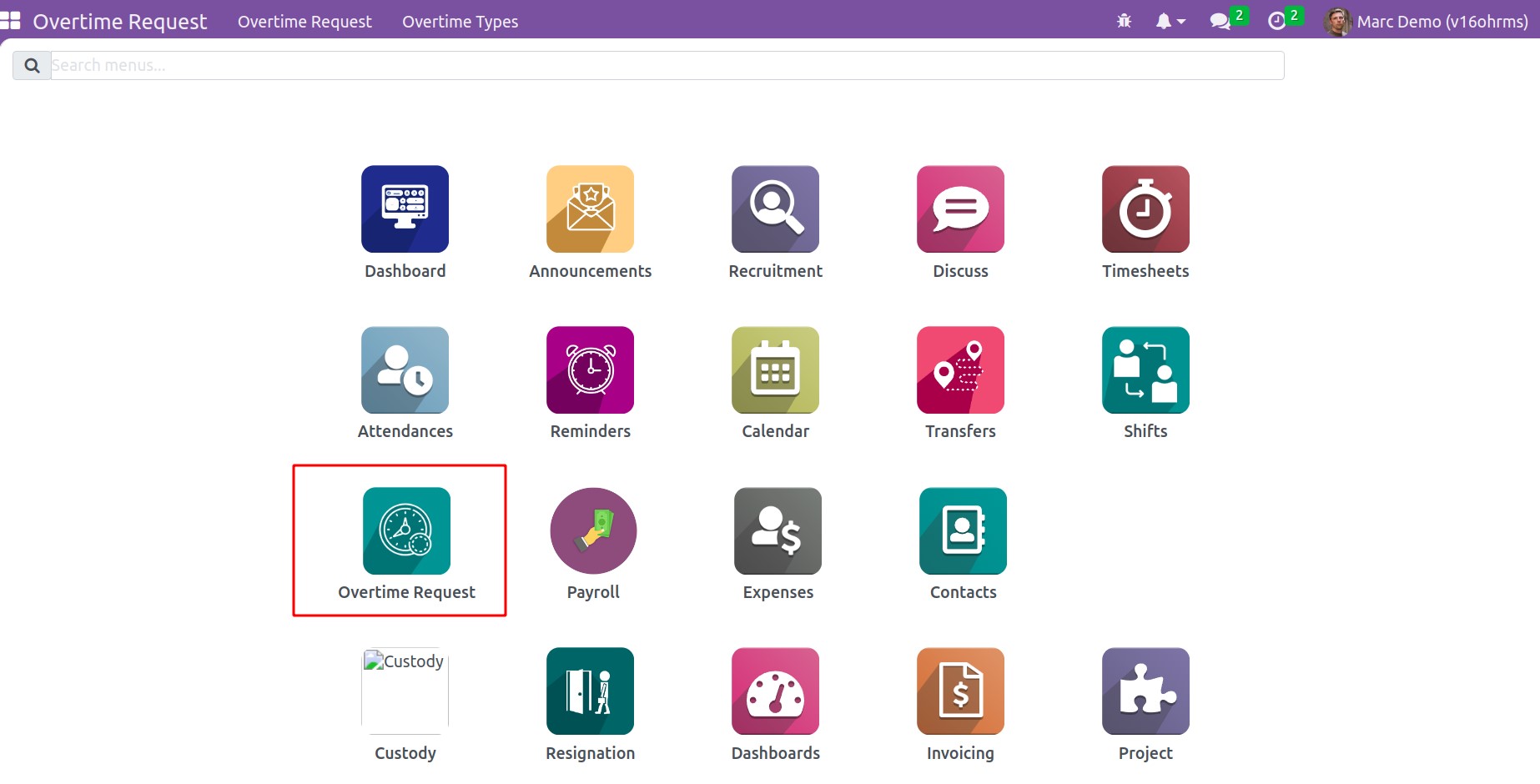 Employee Overtime | Open HRMS Book v16