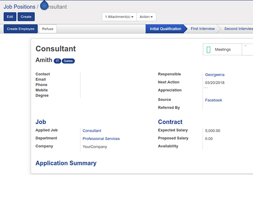 Employee Recruitment | Open HRMS