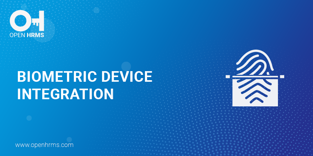Biometric Device Integration App-OpenHRMS